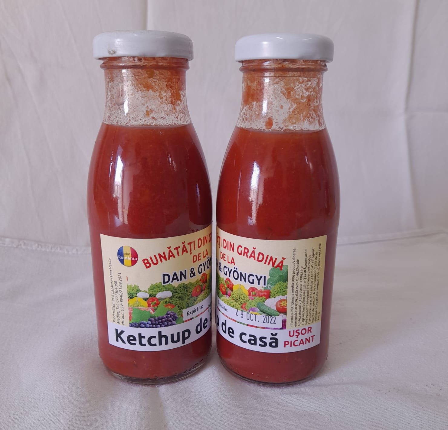 Ketchup de casa – 250ml, net 240g – Bunatati din gradina de la Dan & Gyongyi