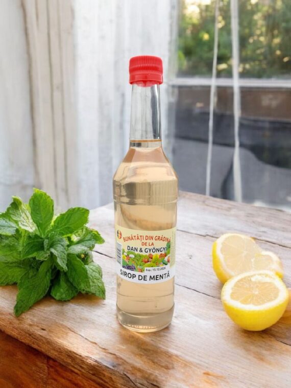 Sirop de Menta 500 ml – Bunatati din gradina de la Dan & Gyongyi